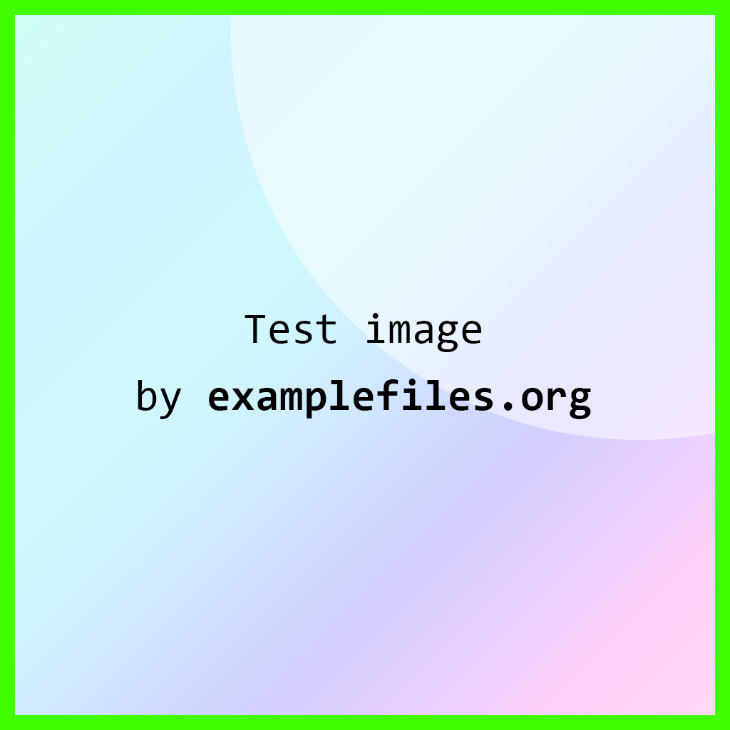 PNG Sample Files - Example Files
